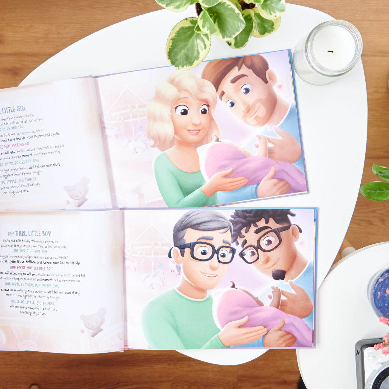 Our FIRST book ever for BOTH parents!
